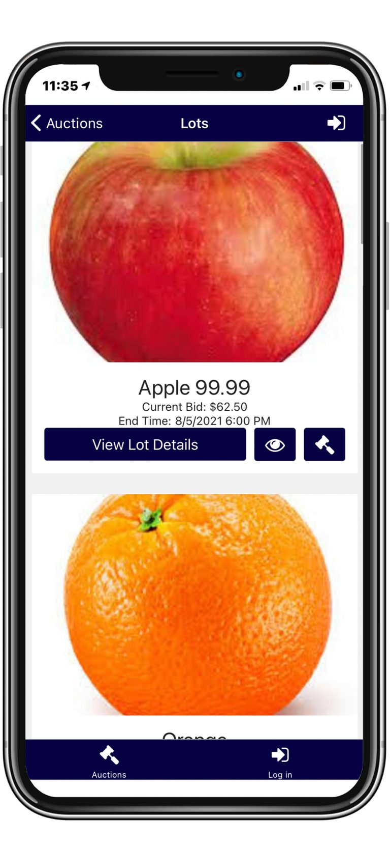 Mobile Bidding App | Auctioneer Software | Auctioneer Applications